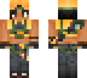 Raze VALORANT | Minecraft Skin