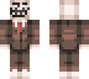 Troll face mumbo jumbo tuxedo | Minecraft Skin