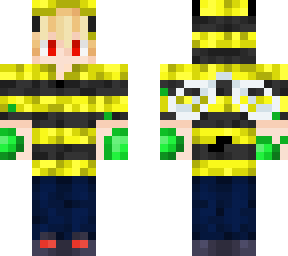 tubbo angry bee | Minecraft Skin