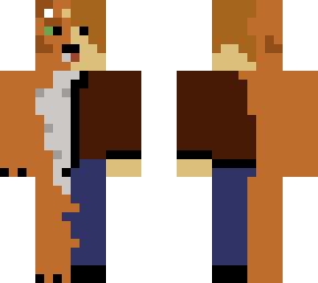 Woodwalkers Carag half Puma | Minecraft Skin