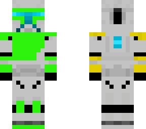 Awesome clone commando skin | Minecraft Skin
