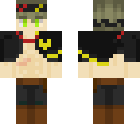 Black Clover - Asta 2 | Minecraft Skin