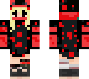 black frog with red dots | Minecraft Skins