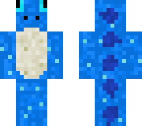 Blue Salamander | Minecraft Skin