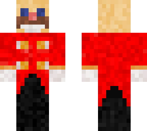 Dr. Robotnik skin. | Minecraft Skin