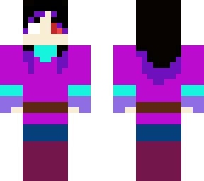 Ender Princess mad | Minecraft Skin