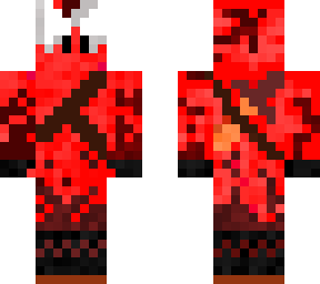 fire spitter monster | Minecraft Skin
