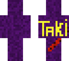 Taki bag | Minecraft Skin