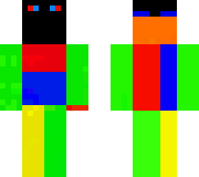 the color man | Minecraft Skin