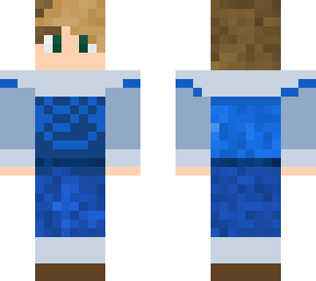 WaterBending/icebender Drago | Minecraft Skin