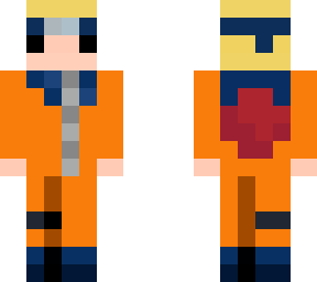 8-bit Naruto | Minecraft Skin