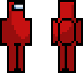 Among Us Red Crewmate | Minecraft Skin