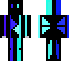 Blue fire | Minecraft Skin