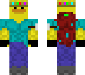 Buff King Duck Minecraft Skins
