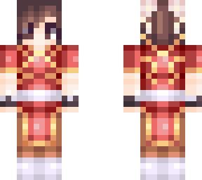 Chun li palette 2 | Minecraft Skin
