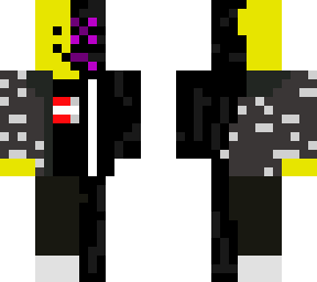 Corrupted Drip Noob | Minecraft Skin