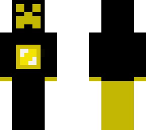 Golden Creeper | Minecraft Skin