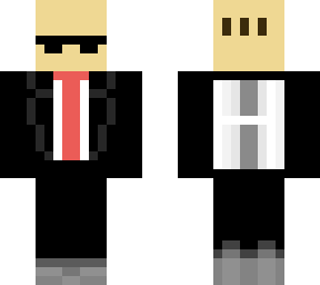 hitman | Minecraft Skin