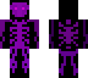 OG Purple Skull Trooper | Minecraft Skin
