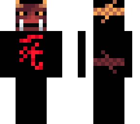 oni mask | Minecraft Skin