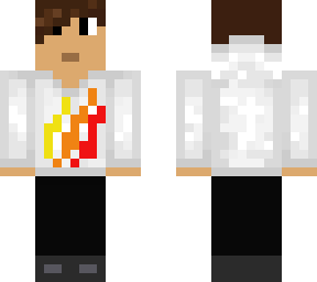 PrestonPlayz with white fire nation hoodie and human edition ...