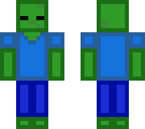 Blocky Zombie | Minecraft Skin