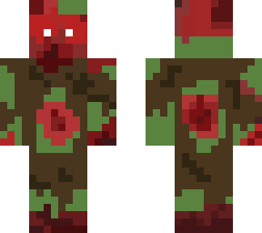 bloody zombie | Minecraft Skin