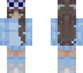 Girl With Goggles | Minecraft Skins