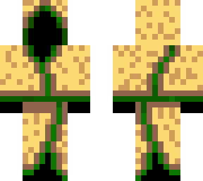 Cactus Cult Leader's Robes Base | Minecraft Skin