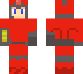 Cutman suit Megaman | Minecraft Skin