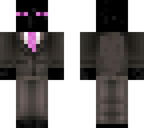 Enderman in suit | Minecraft Skin
