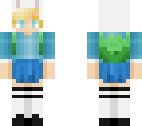 Fionna from Adventure Time | Minecraft Skin