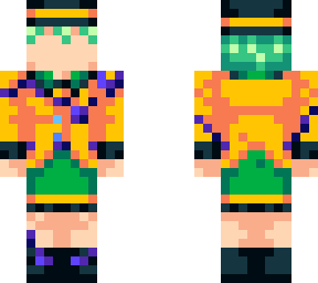 Koishi Komeiji (No Face) (Skin Rig for Mine-imator) | Minecraft Skin