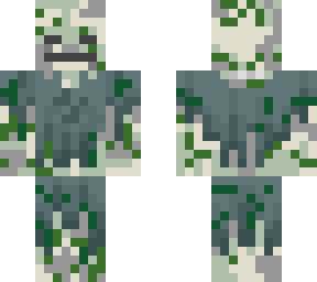 Mossy Skeleton | Minecraft Skin