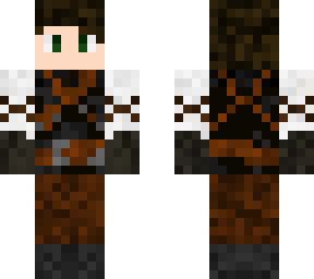 Witcher in Manticore School Armor | Minecraft Skin