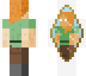 Cursed Alex | Minecraft Skins