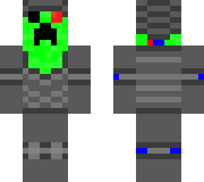 Bionic Creeper | Minecraft Skin
