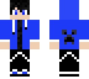 blue hood | Minecraft Skins