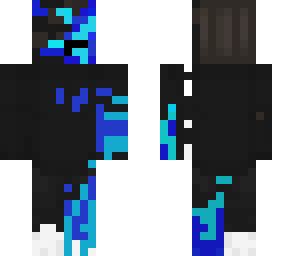 Blue lava | Minecraft Skin