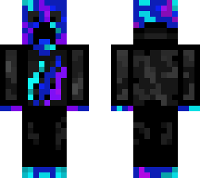 Blue PrestonPlayz | Minecraft Skin