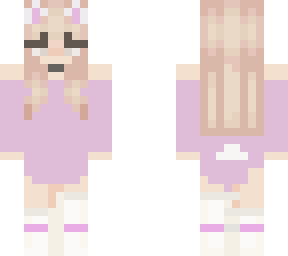 Cute rabbit girl | Minecraft Skin