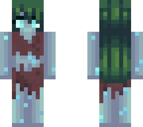 drowned girl | Minecraft Skin