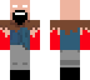 Evil noch Herobrine | Minecraft Skin