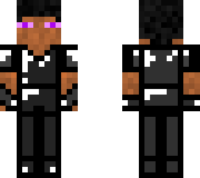 Kahanu's Obsidian EnderSteve | Minecraft Skin