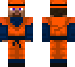 Orange steve | Minecraft Skin
