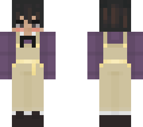 Pixels worker skin (fixed) | Minecraft Skin