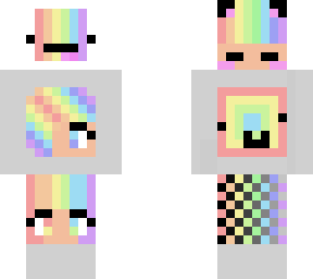 Rainbow collection PFP (Adoptable) | Minecraft Skin