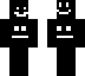 smile and derp together | Minecraft Skin