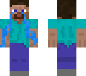 sad steve | Minecraft Skins