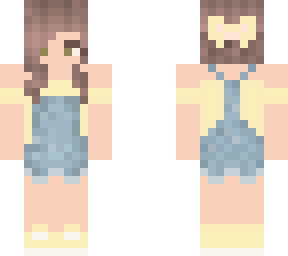 Yellow Girl | Minecraft Skin